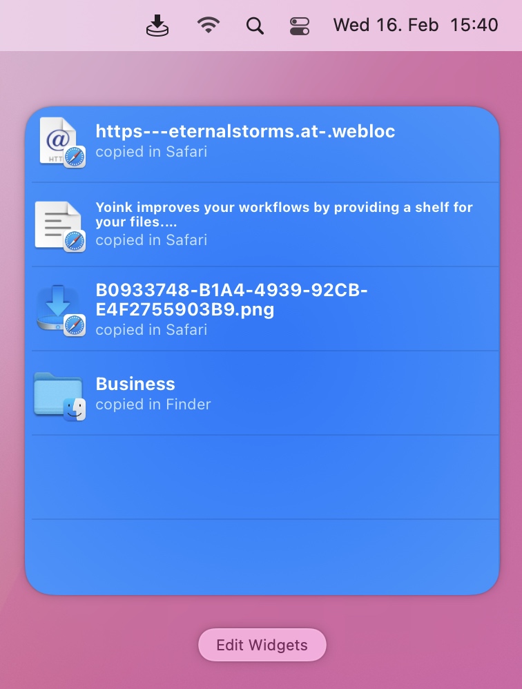 Yoink for Mac - Usage Tips